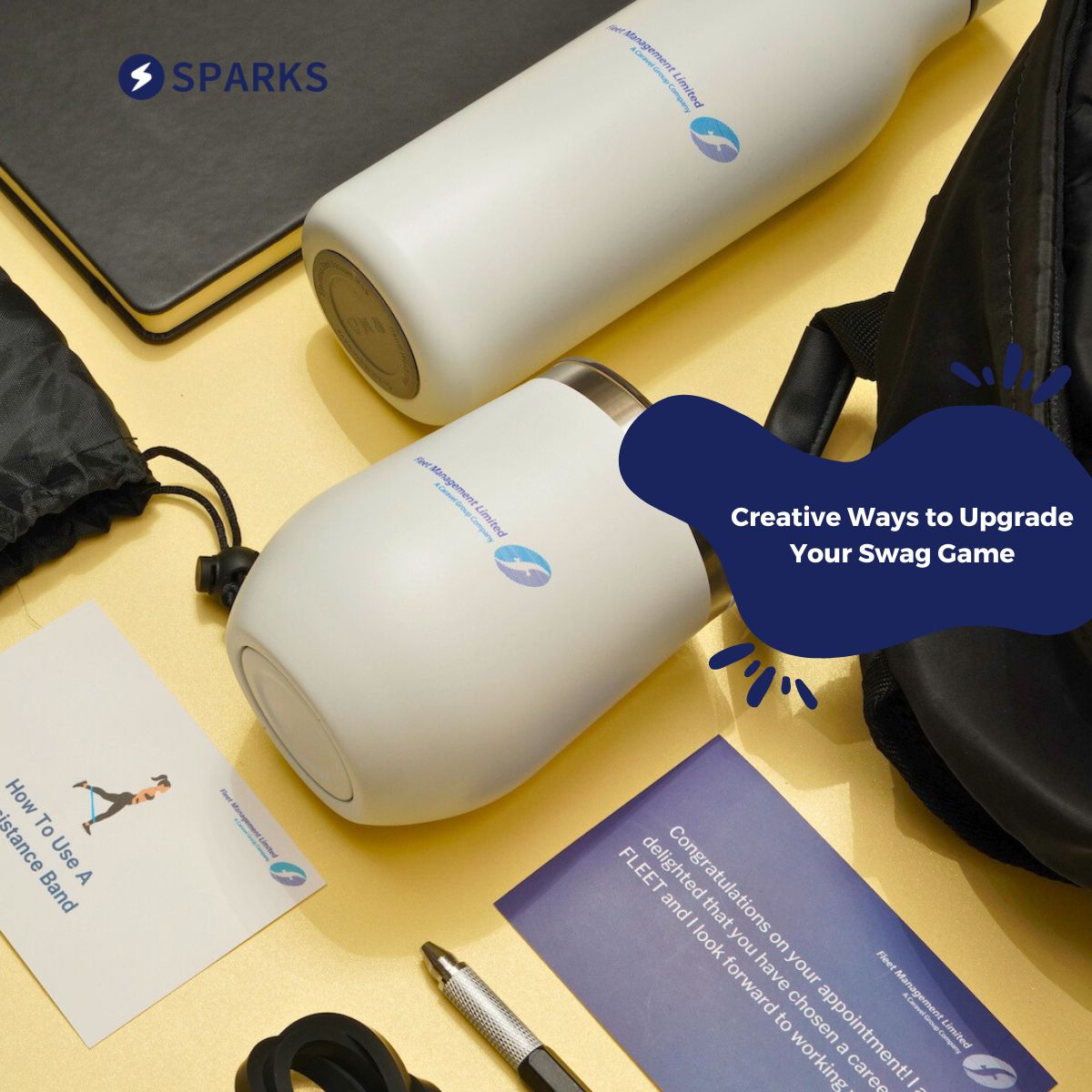 Beyond the Basic: Creative Ways to Upgrade Your Swag Game — Sparks Merch