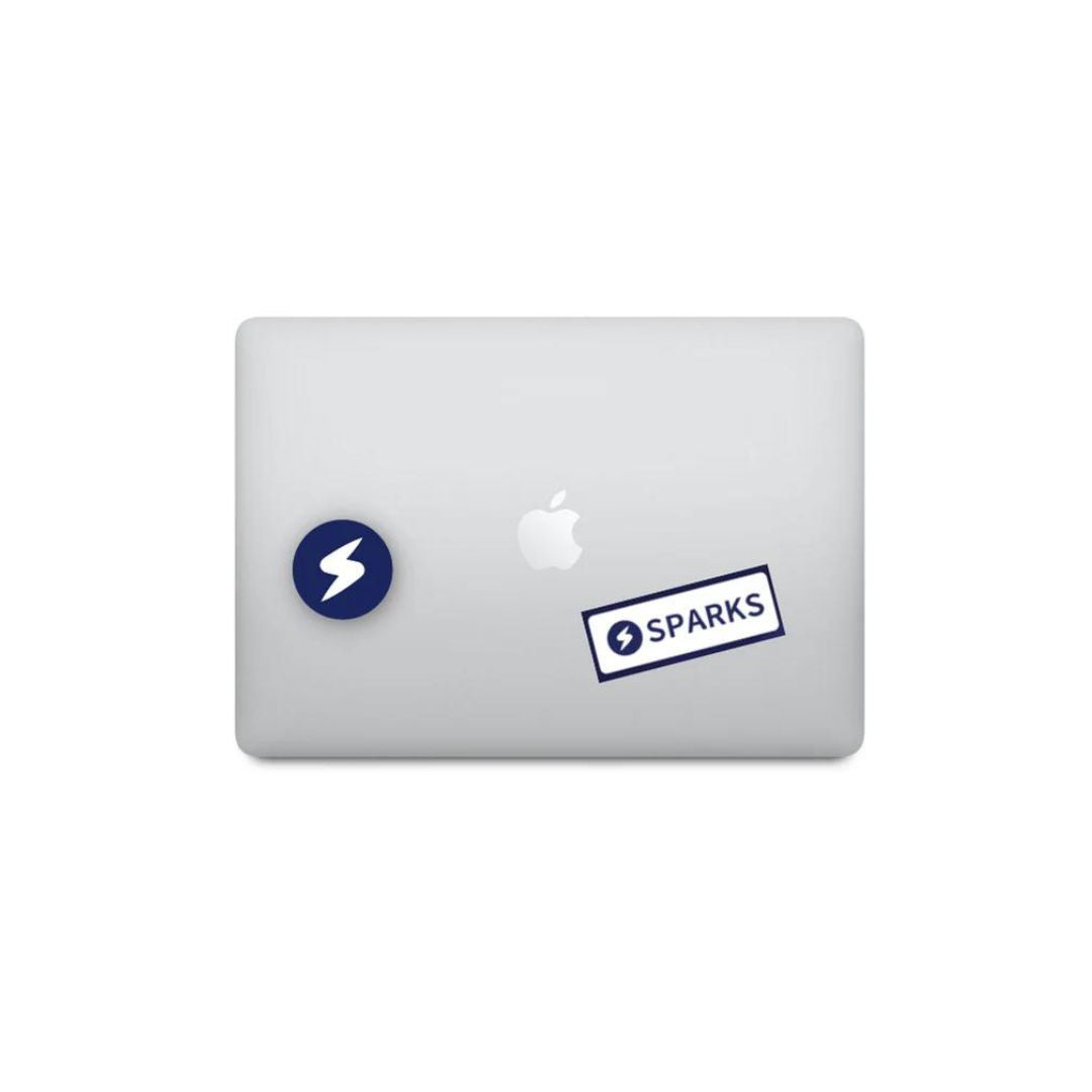 CUSTOM Laptop Die-Cut Stickers — Sparks Merch